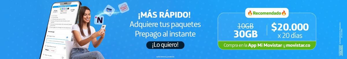 Paquetes Movistar Prepago